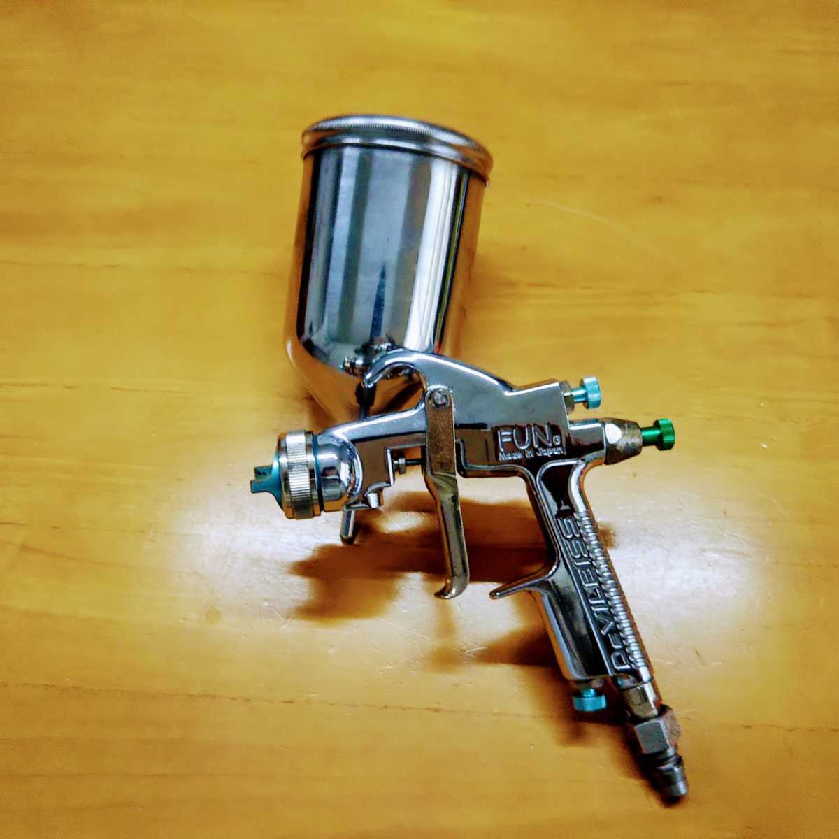 スプレーガン デビルビス FUN 口径1.4 カップ400cc(エアーガン)｜売買されたオークション情報、yahooの商品情報をアーカイブ公開 ...
