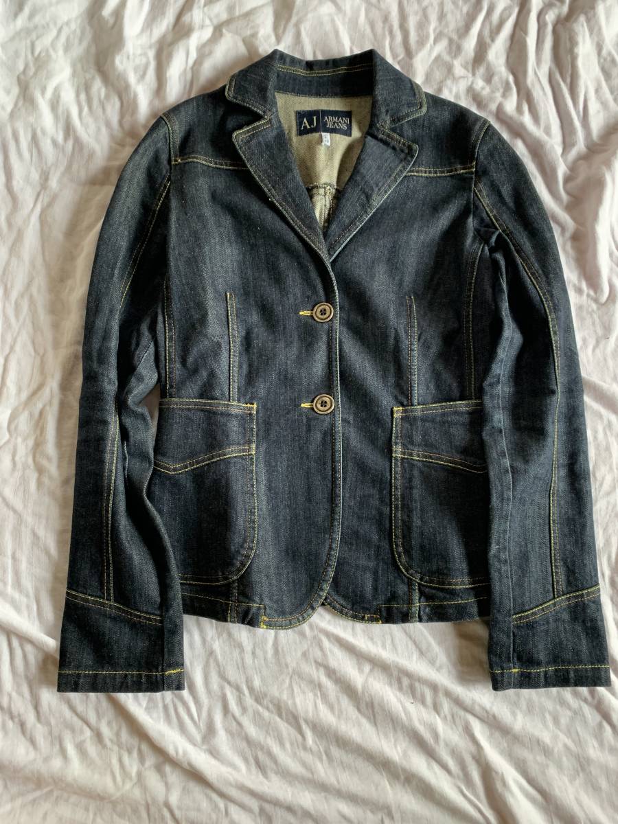 アルマーニ ジーンズ デニムジャケット ARMANI JEANS I38 デニム ジャケット 品(ジャケット、上着)｜売買されたオークション ...