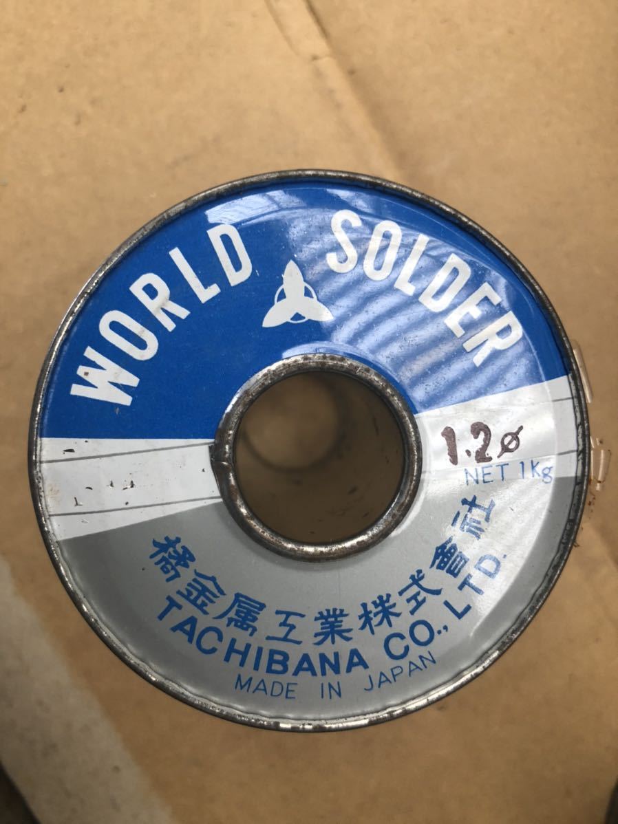 糸ハンダ 1.2mm 1kg WORLD SOLDER(はんだ、フラックス)｜売買されたオークション情報、yahooの商品情報をアーカイブ公開 ...