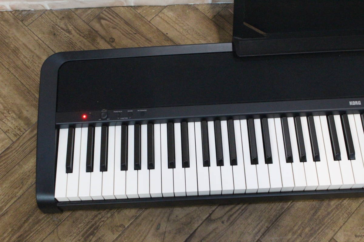KORG/コルグ キーボード 電子ピアノ 88鍵盤 B1 アダプター ペダル付 W-6331(電子ピアノ)｜売買されたオークション情報、yahooの商品情報をアーカイブ公開 - オークファン ...