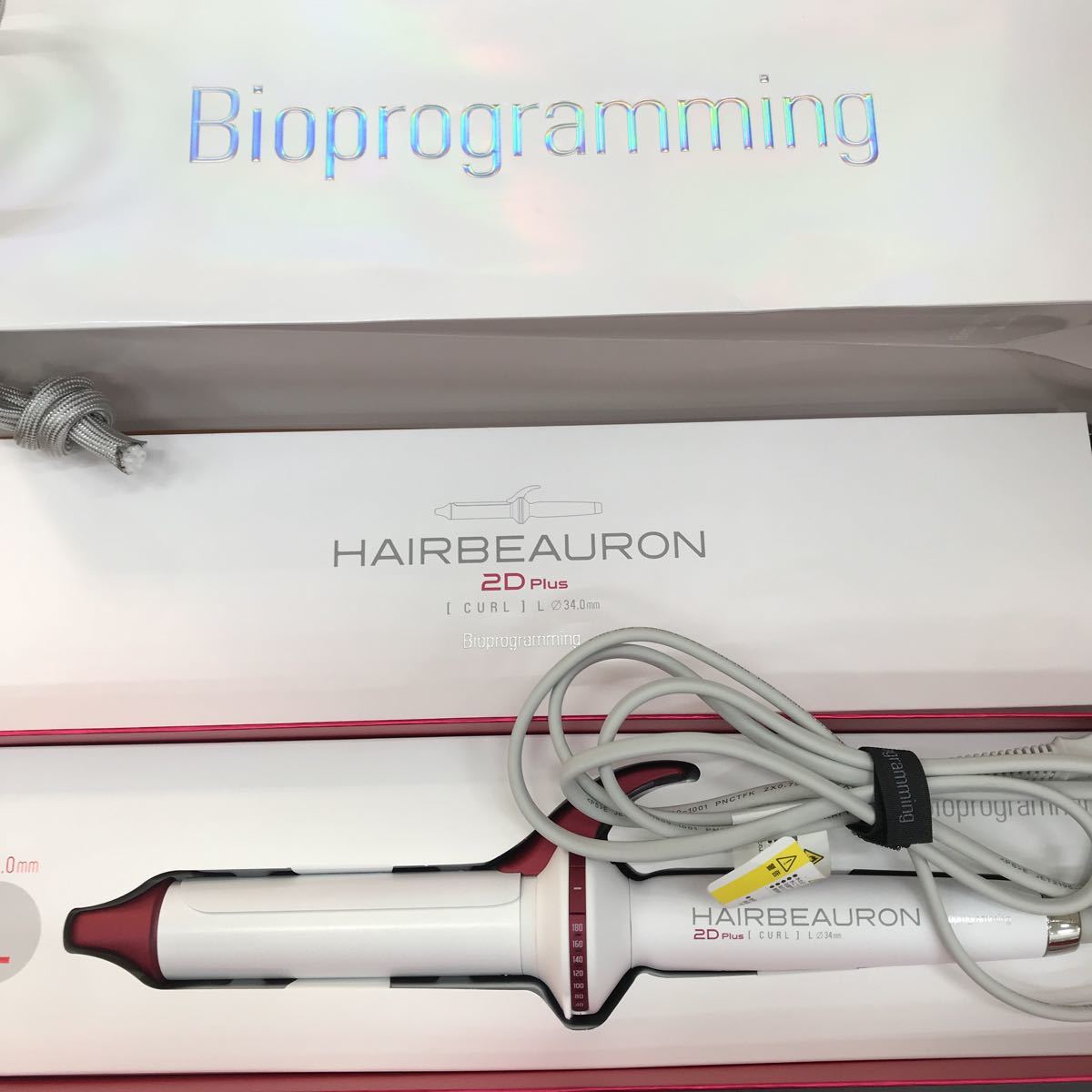 N6/ LUMIELINA リュミエリーナ HAIRBEAURON ヘアビューロン 2DPlus コテ Lサイズ 34mm ヘアアイロン(ヘアアイロン)｜売買されたオークション情報、yahoo ...