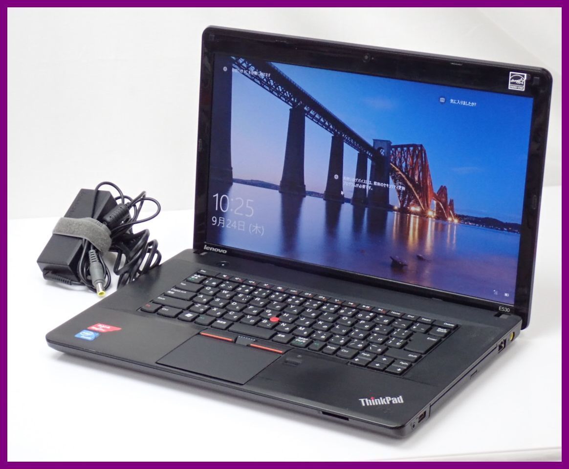 Lenovo Thinkpad Edge E530 WV2-00002/Win10Home/Celeron B820/HDD250GB/メモリ ...