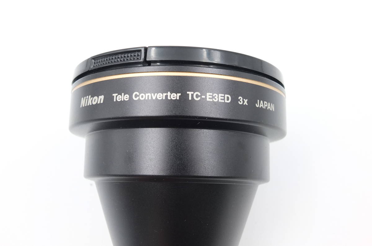 t00211 Nikon ニコン Tele Converter テレコンバーターTC-E3ED 3x LC-ER1 レンズ 格安スタート ...