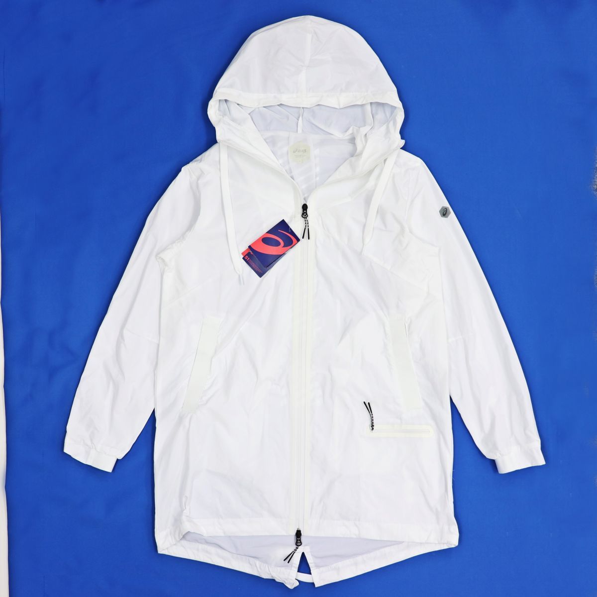 アシックス asics メンズ トレーニング ウインドブレーカー パーカー ミドル丈 コート ジャケット 白 153578-0014-L 二 弐 QWER(コート)｜売買されたオークション情報 ...