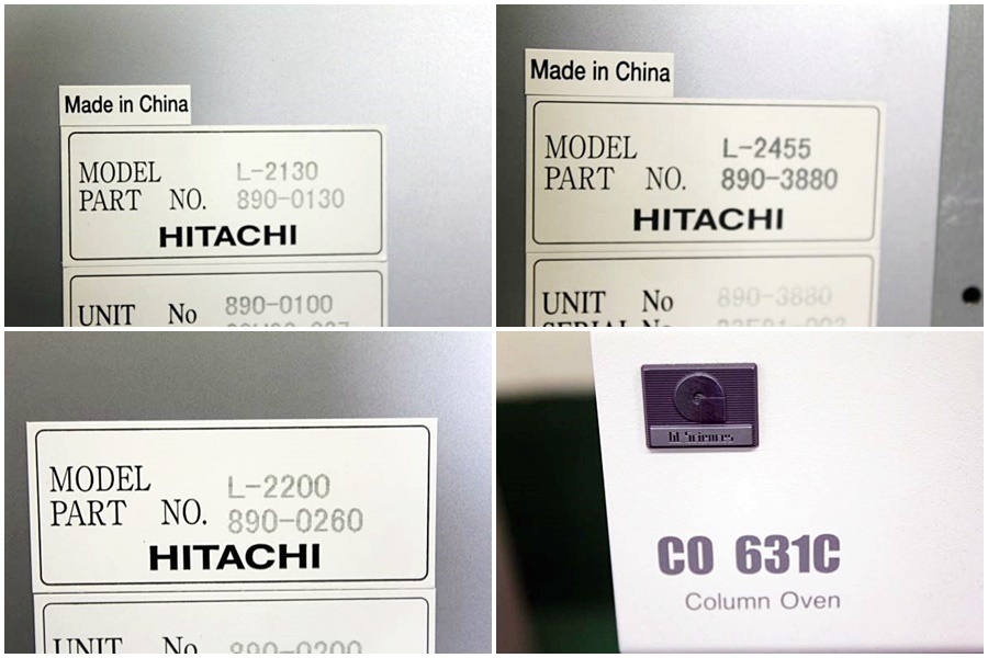 日 125 日立 高速液体クロマトグラフ HPLCシステム L-2000シリーズ L-2130/L-2200/L-2455 各2台+オーブン ...
