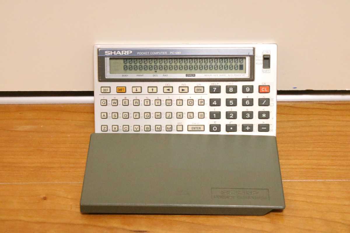 シャープ ポケットコンピュータ PC-1261 ポケコン sharp(ポケットコンピュータ)｜売買されたオークション情報、yahooの商品情報 ...