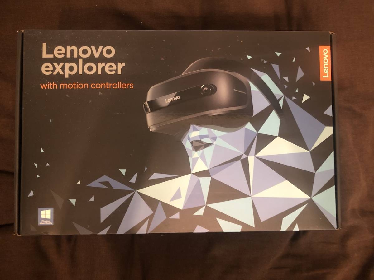 VR Windows Mixed Reality Lenovo Explorer with Motion Controllers(周辺機器 ...