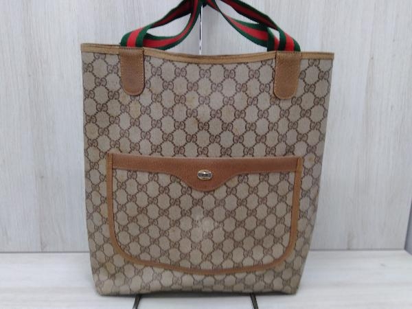 ジャンク グッチ GUCCI 40.02／トートバッグ GGスプリーム シェリーライン(その他)｜売買されたオークション情報、yahooの商品情報をアーカイブ公開 - オークファン ...