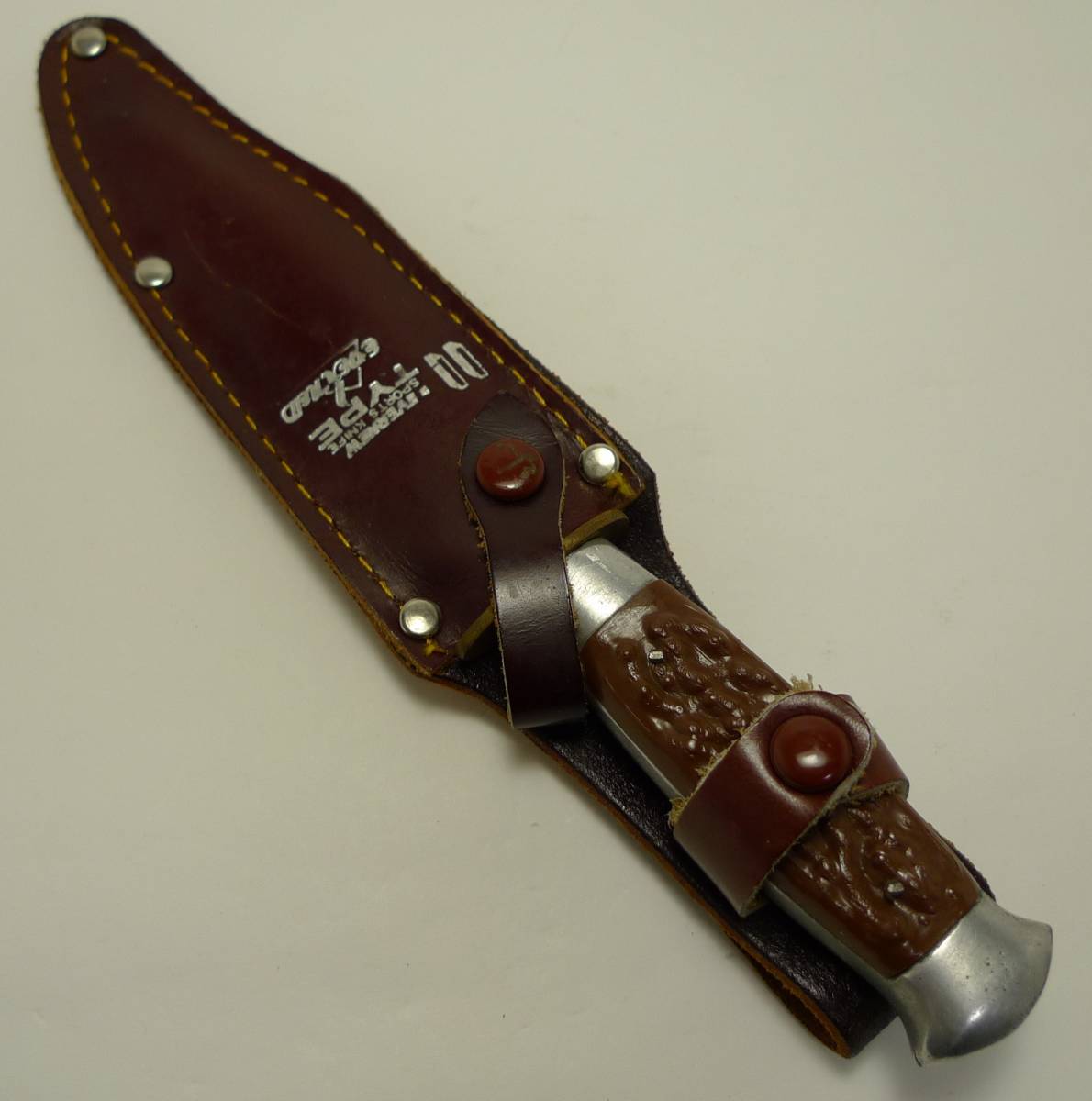 超 革シース付き エバニュー スポーツナイフ タイプ11 EVERNEW TYPE 11(その他)｜売買されたオークション情報、yahooの商品情報をアーカイブ公開 - オークファン ...