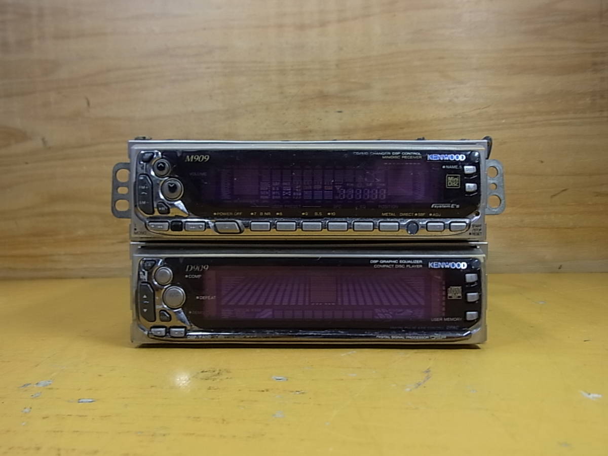 Ye/086 ケンウッド KENWOOD CD/MDプレーヤーデッキ カーオーディオ M909 D909 動作不明 ジャンク(ケンウッド)｜売買されたオークション情報、yahooの商品情報を ...