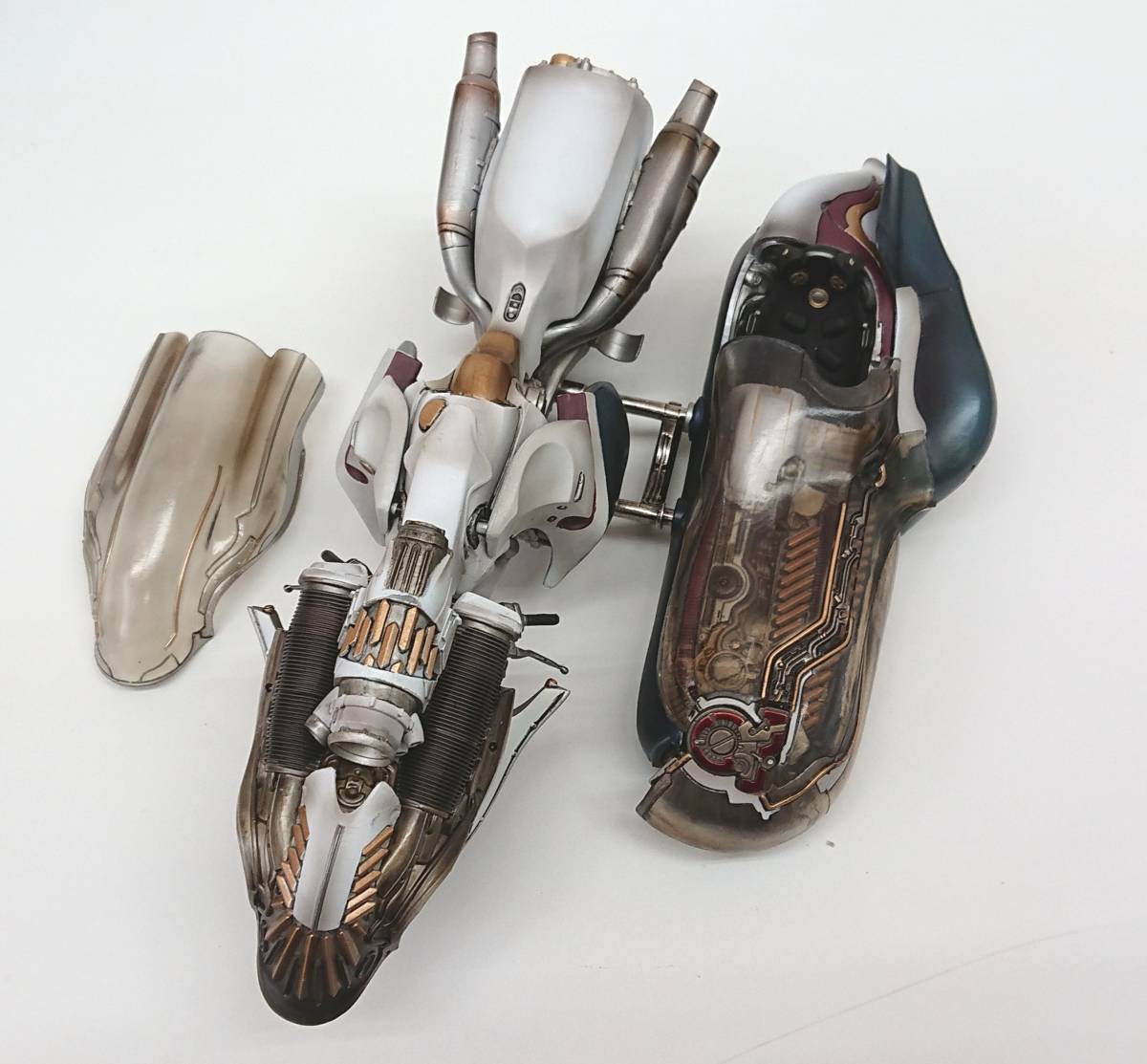 S.I.C.VOL.38 キカイダー01&ダブルマシーン VOL.12 ハカイダー&ハカイダーバイク 難あり KIKAIDER ...
