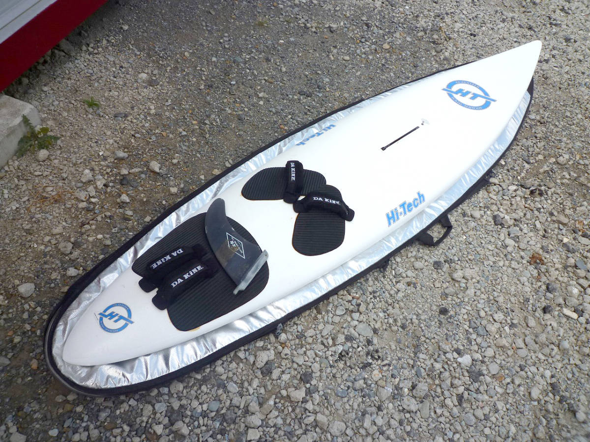 サーフボード Hi-Tech HT DA KiNE Hawaii 260 ハイテック ダカイン ハワイ ウィンドサーフィン ケース付き 埼玉県 ...