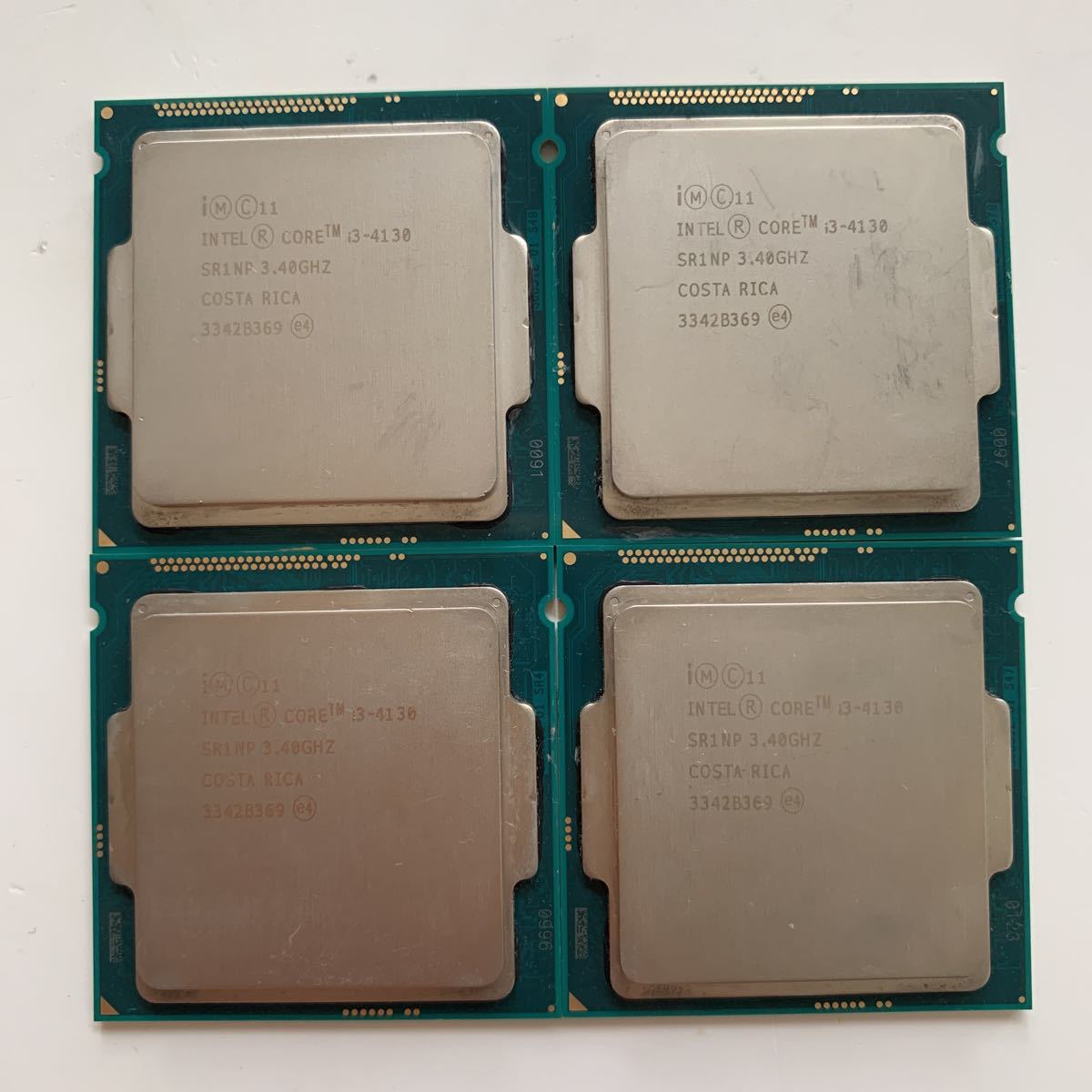 Intel Core i3-4130 SR1NP 3.40GHZ COSTA RICA 4個(Core i3)｜売買されたオークション情報 ...