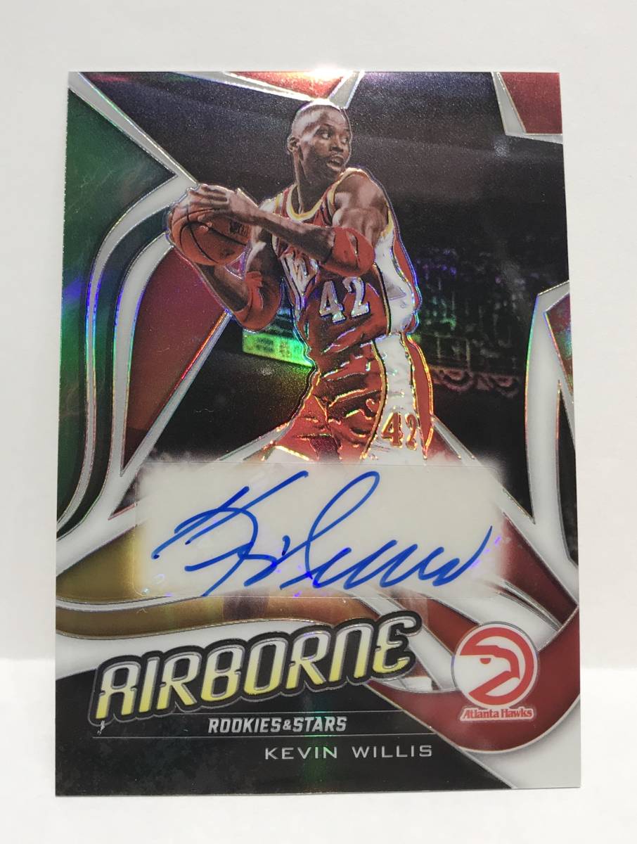 Kevin Willis 2019-20 Panini Chronicles Airborne Signatures Auto Silver ...