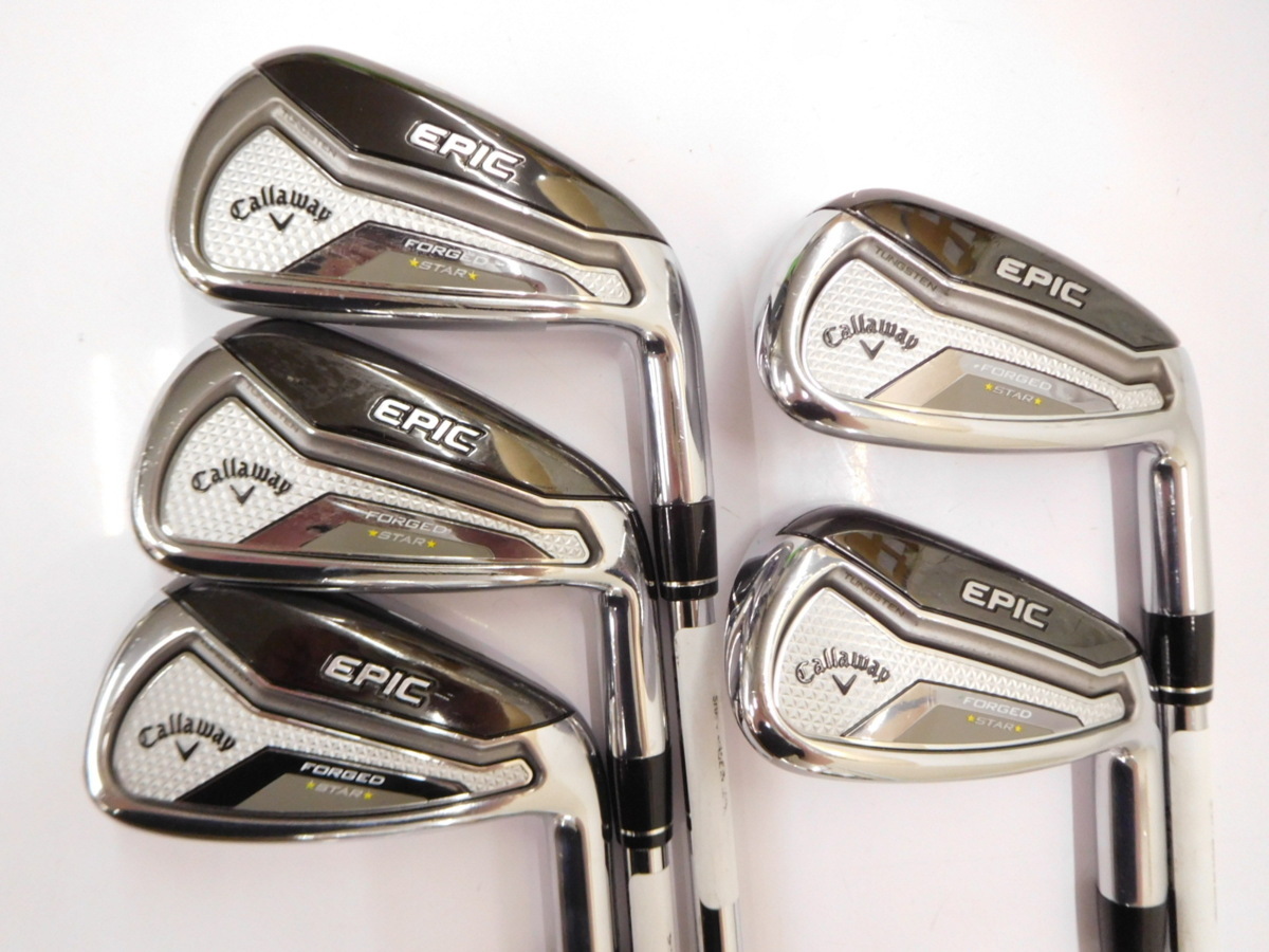 キャロウェイ EPIC FORGED STAR 6-Pw 5本 NS950neo S(キャロウェイ)｜売買されたオークション情報、yahooの ...