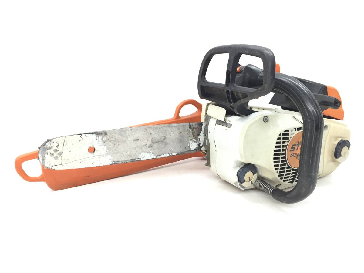 10328923 動作確認動画あり STIHL スチール MS201TC-E トップハンドル エンジン チェーンソー 35cm 管 a0812-1-1.7k(チェーンソー)｜売買された ...