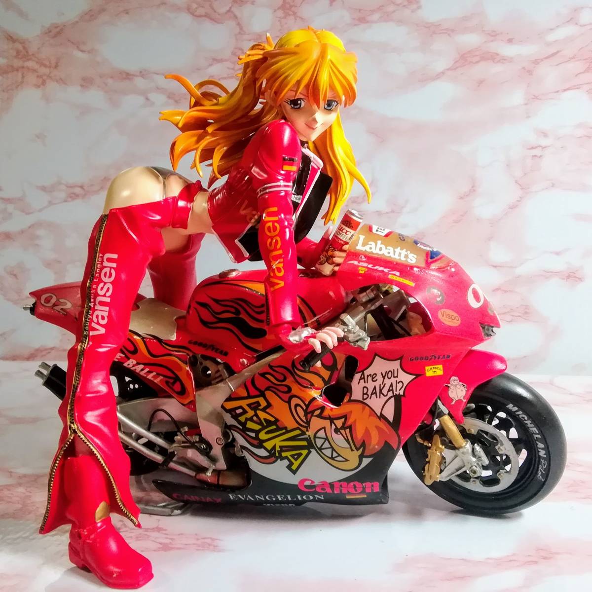ジャンク Vispo 1/6 Asuka Racing Ver&EVR-02R ガレージキット 完成品(惣流・アスカ・ラングレー)｜売買された ...