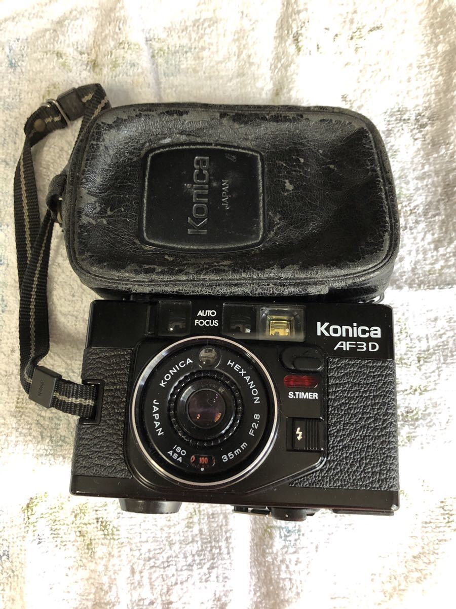 Konica AF3D フィルムオートフォーカスカメラ 現状渡し(コンパクトカメラ)｜売買されたオークション情報、yahooの商品情報を ...