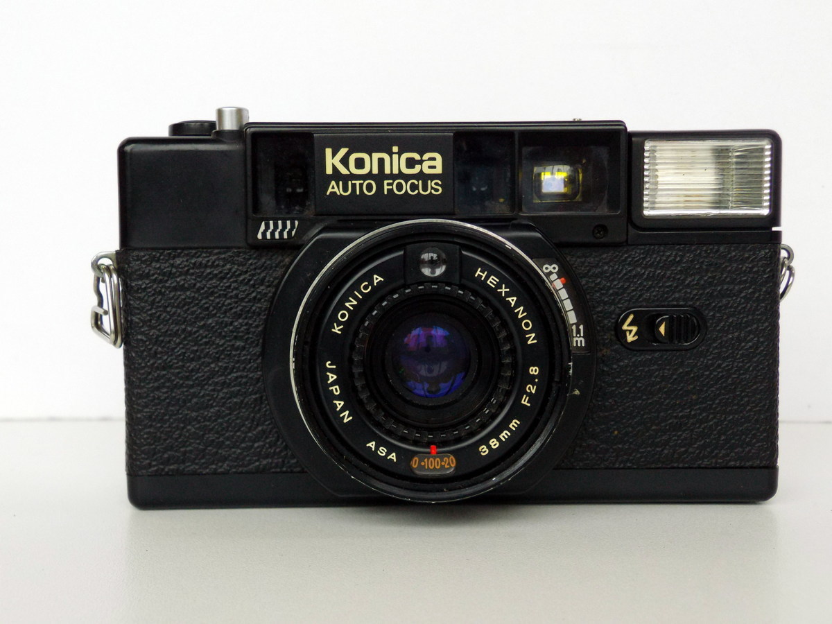 3T0209-12宮54061 Konica AUTO FOCUS C35 AF2 38mm F2.8 コンパクトカメラ コニカ(コンパクト ...