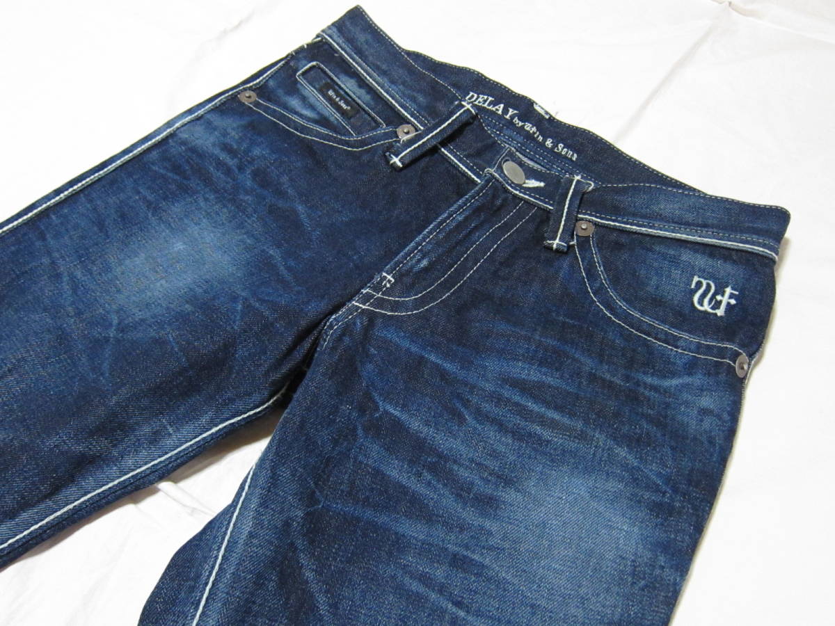 Win&Sons DELAY BASIC 001 ジーパン SIZE1 ウェスト約76cm(W31～)｜売買されたオークション情報、yahooの商品情報をアーカイブ公開 - オークファン ...