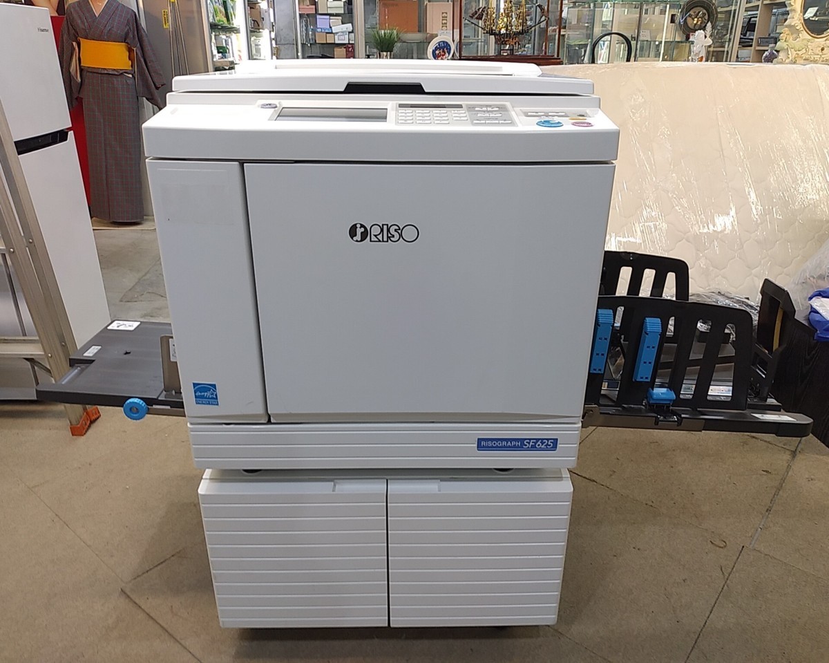 π OG π Riso デジタル印刷機 SF625 2016年製 ドラム4本付き 専用架台付き リソグラフ 輪転機 理想科学工業(その他)｜売買されたオークション情報、yahooの商品情報を ...
