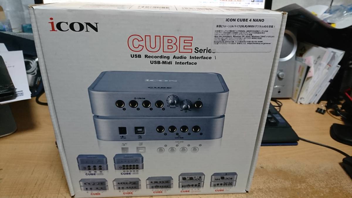 iCON CUBE 4 NANO -オーディオインターフェース Win7に最適-(オーディオインターフェース)｜売買されたオークション情報 ...