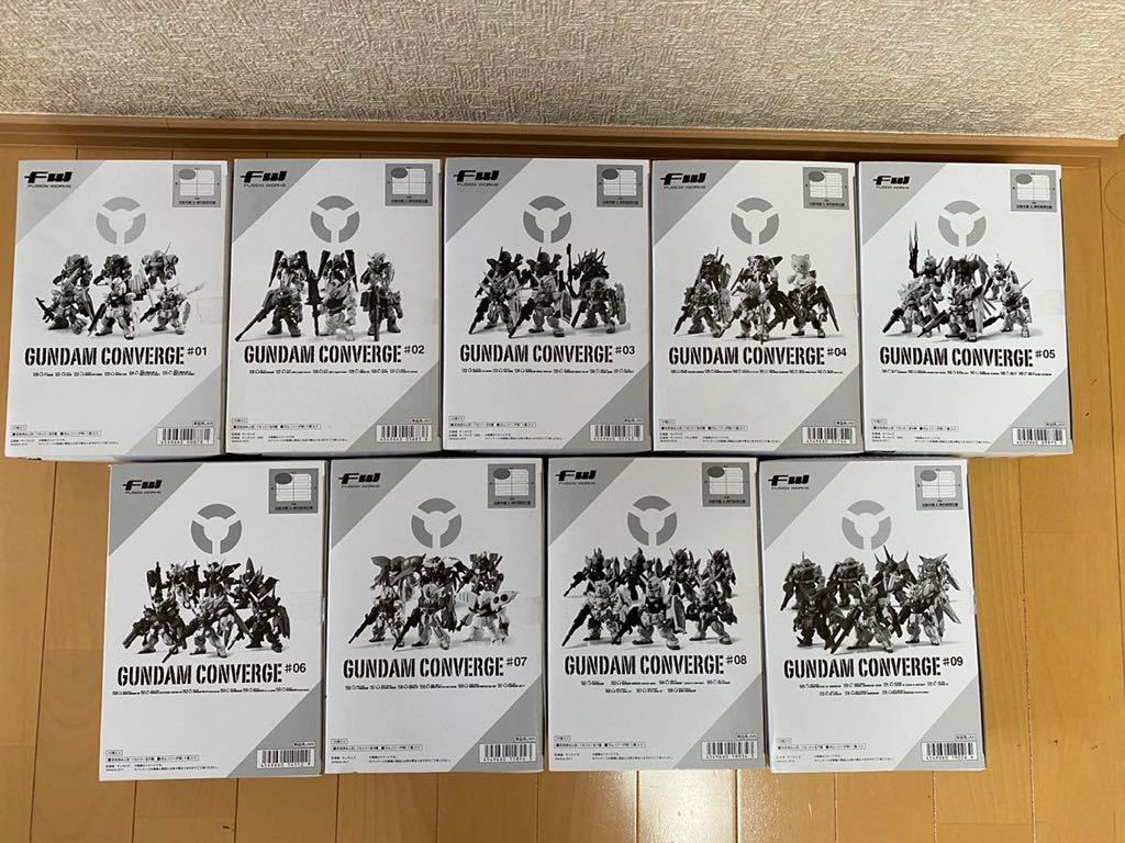 GUNDAM FW COMVERGE# 01 09 BOXセット ガンダムFWコンバージ ボックス9個セット(機動戦士ガンダム)｜売買された ...