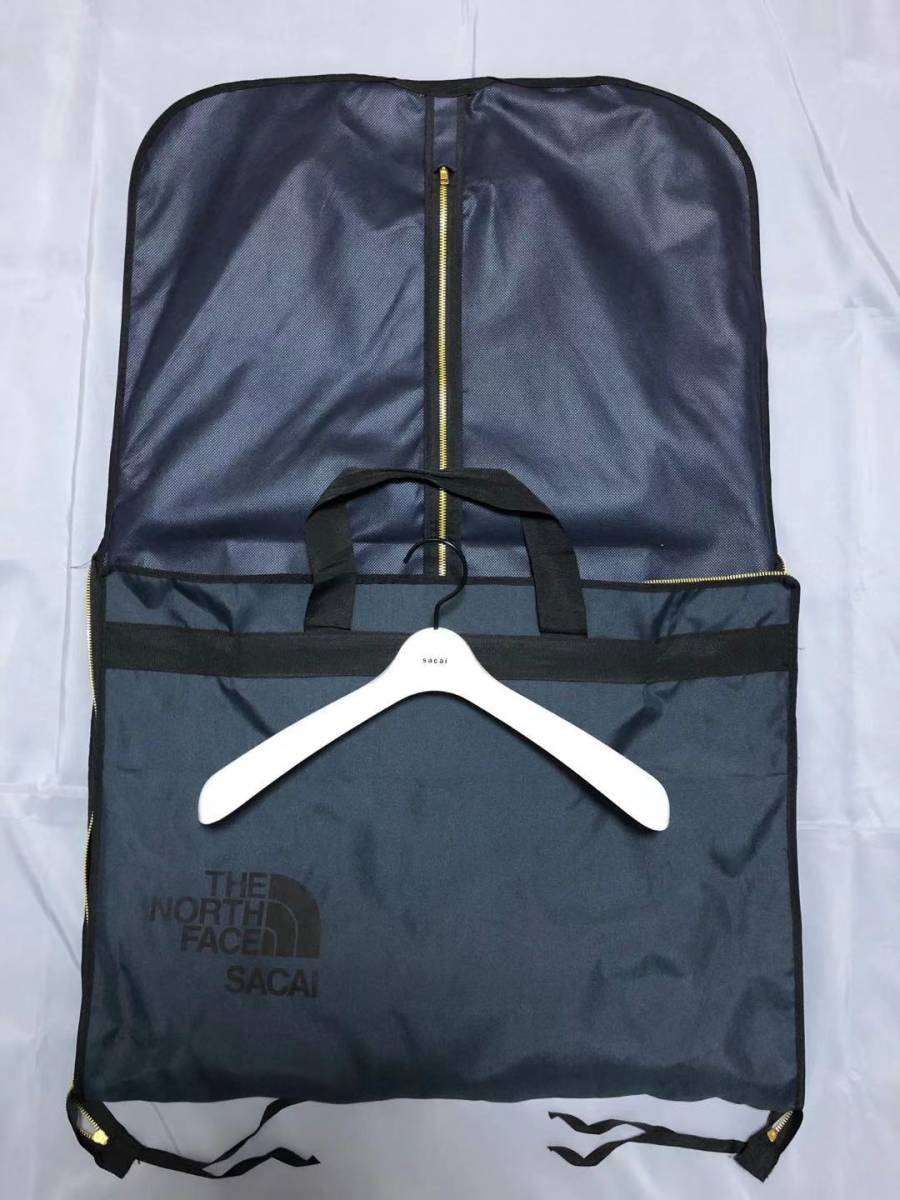 1000円 国内正規 17AW M TNF SACAI BOMBER JACKET L BLACK THE NORTH FACE ノース ...