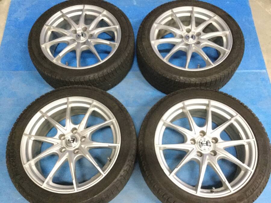 TECHNOPIA Aphrodite ホイール&スタッドレスタイヤ 18x7.5J PCD114.3 5穴 OFF+38 ジャンク品(スタッドレスタイヤ)｜売買されたオークション情報 ...