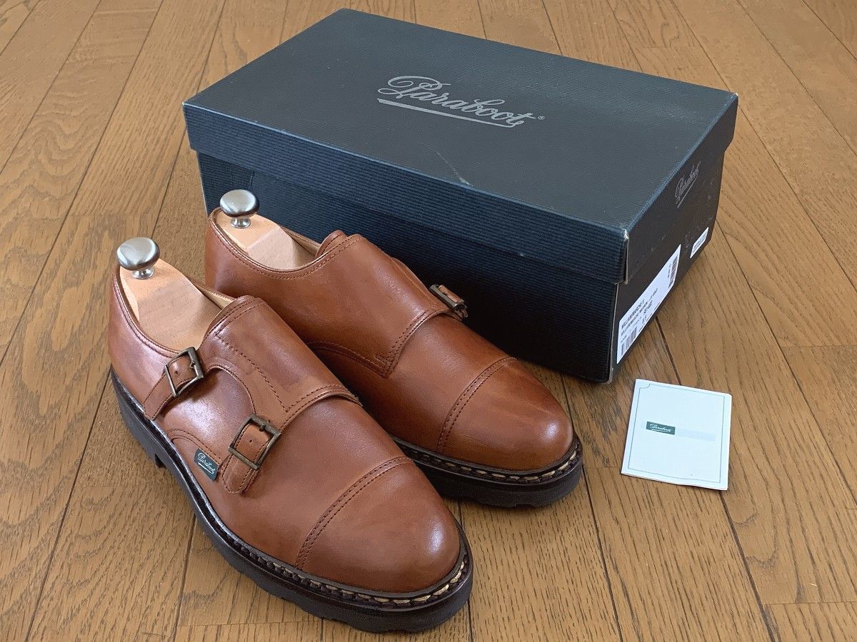品 パラブーツ Paraboot ウィリアム WILLIAM MARCHE MARRON-LIS GOLD 6.5(パラブーツ)｜売買された ...
