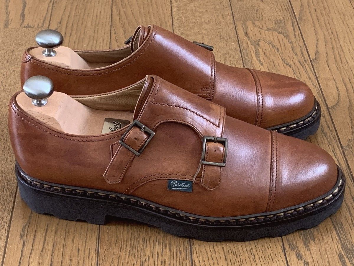 品 パラブーツ Paraboot ウィリアム WILLIAM MARCHE MARRON-LIS GOLD 6.5(パラブーツ)｜売買された ...