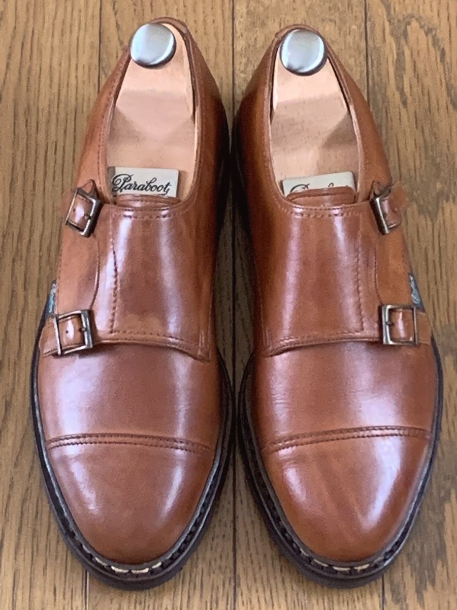 品 パラブーツ Paraboot ウィリアム WILLIAM MARCHE MARRON-LIS GOLD 6.5(パラブーツ)｜売買された ...