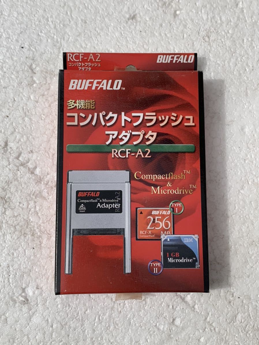 BUFFALO 多機能コンパクトフラッシュアダプタ RCF-A2(PCカードタイプ)｜売買されたオークション情報、yahooの商品情報をアーカイブ公開 - オークファン（aucfan.com）