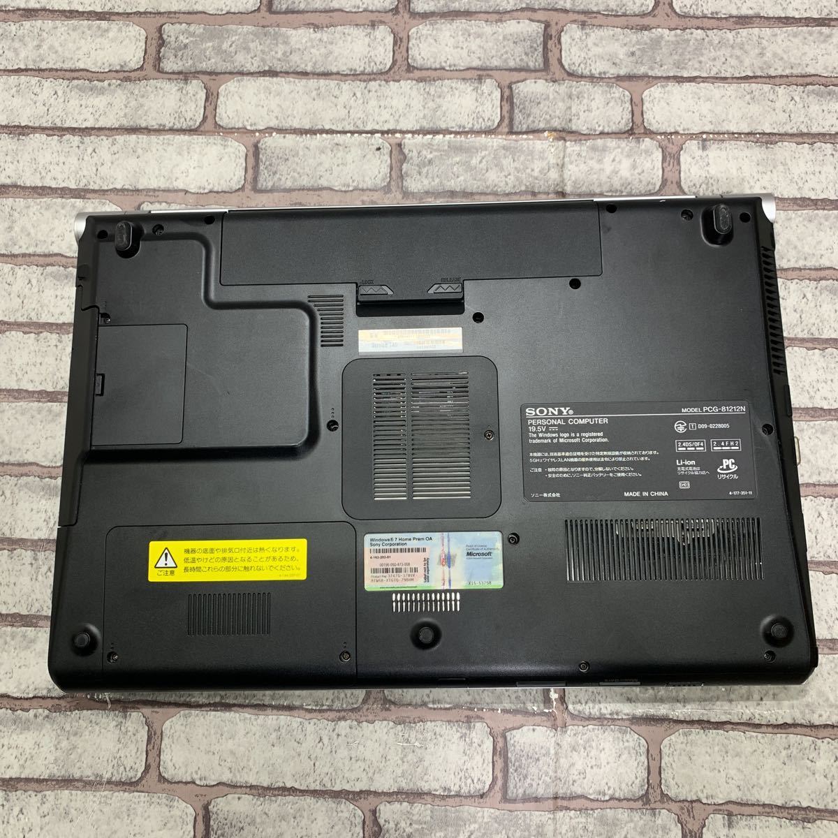 C125 SONY VAIO PCG-81212N VPCF118FJ Core i5-520M GeForce 310M SSD 240GB ...