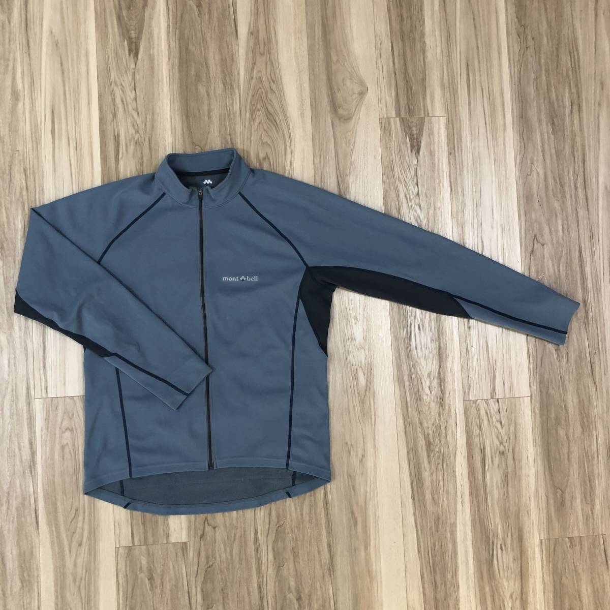 送料198円★モンベル L メンズ ジオライン3Dサーマル 冬用サイクルジャケット 保温 速乾 サイクルジャージ 4ポケット mont ...