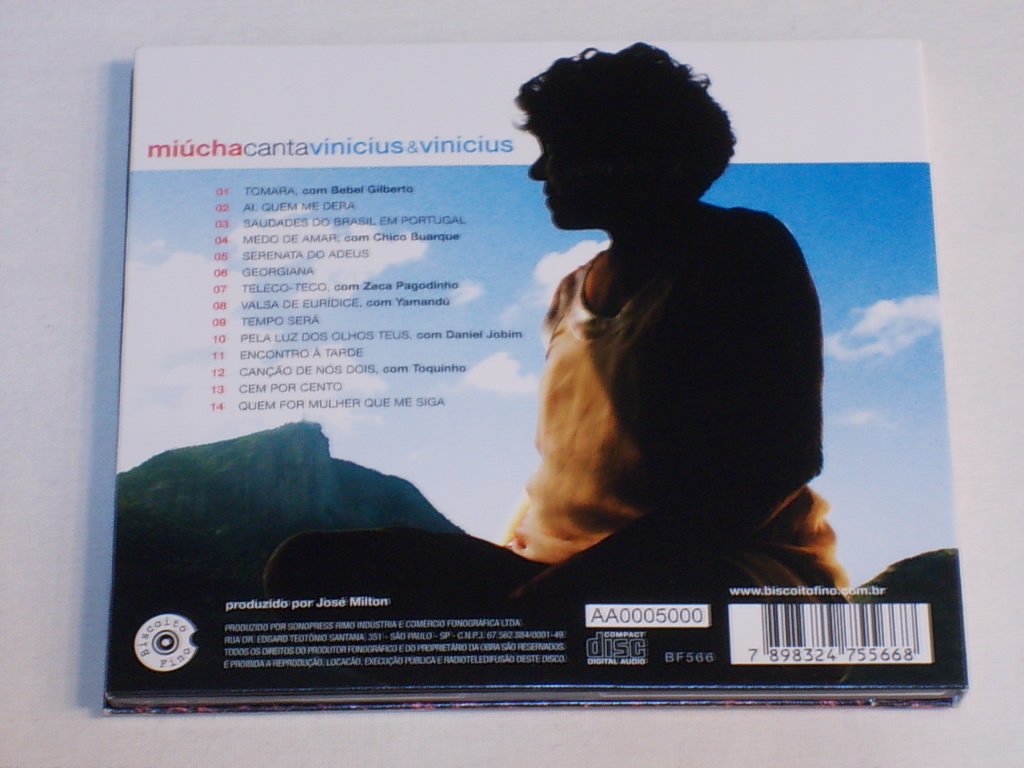 MIUCHA/MIUCHA CANTA VINICIUS & VINICIUS/CDアルバム ミウシャ(ボサノバ)｜売買されたオークション情報 ...