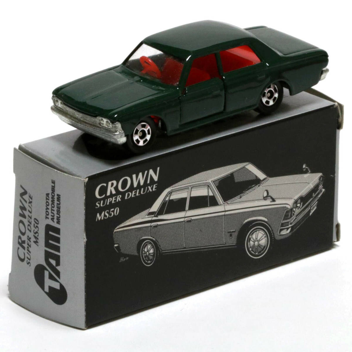 TOMY TAM tomica TOYOTA CROWN SUPER DELUXE MS50 トミカ トヨタオートモービルミュージアム トヨタ ...