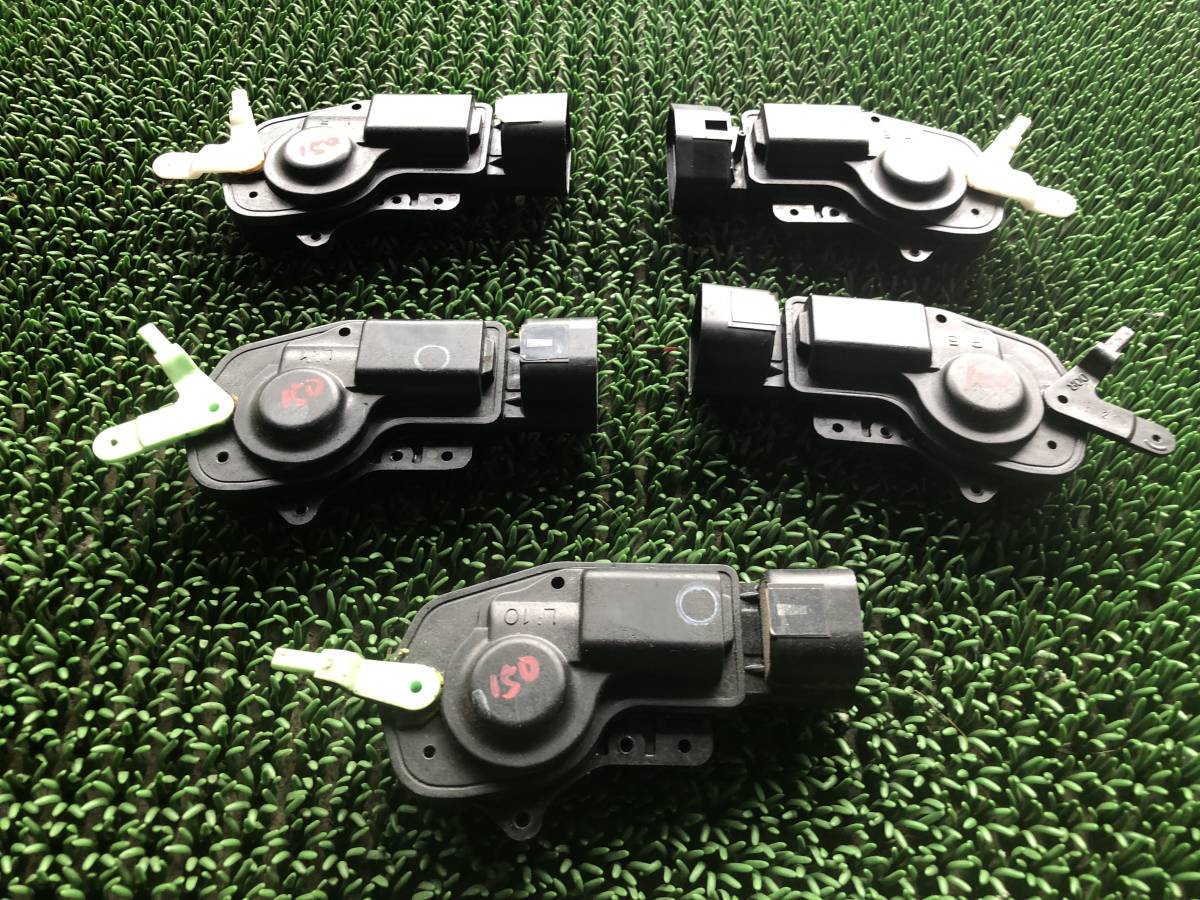 5M ムーヴ L150S L152S L160S ドアロックアクチュエーターモーター ドアロックソレノイド 一台分 送料520円 管理号95909(ダイハツ用)｜売買されたオークション情報 ...
