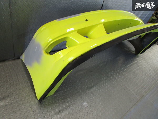 最落無し 加工品 Traum トラウム JZX100 マーク2 チェイサー クレスタ フロントバンパー フロント バンパー FRP イエロー ...