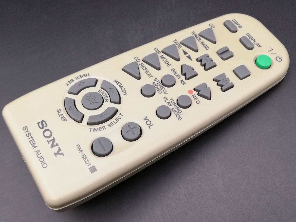 2050 B SONY RM-SED1 CMT-ED1用 リモコン(リモコン)｜売買されたオークション情報、yahooの商品情報をアーカイブ公開 - オークファン（aucfan.com）