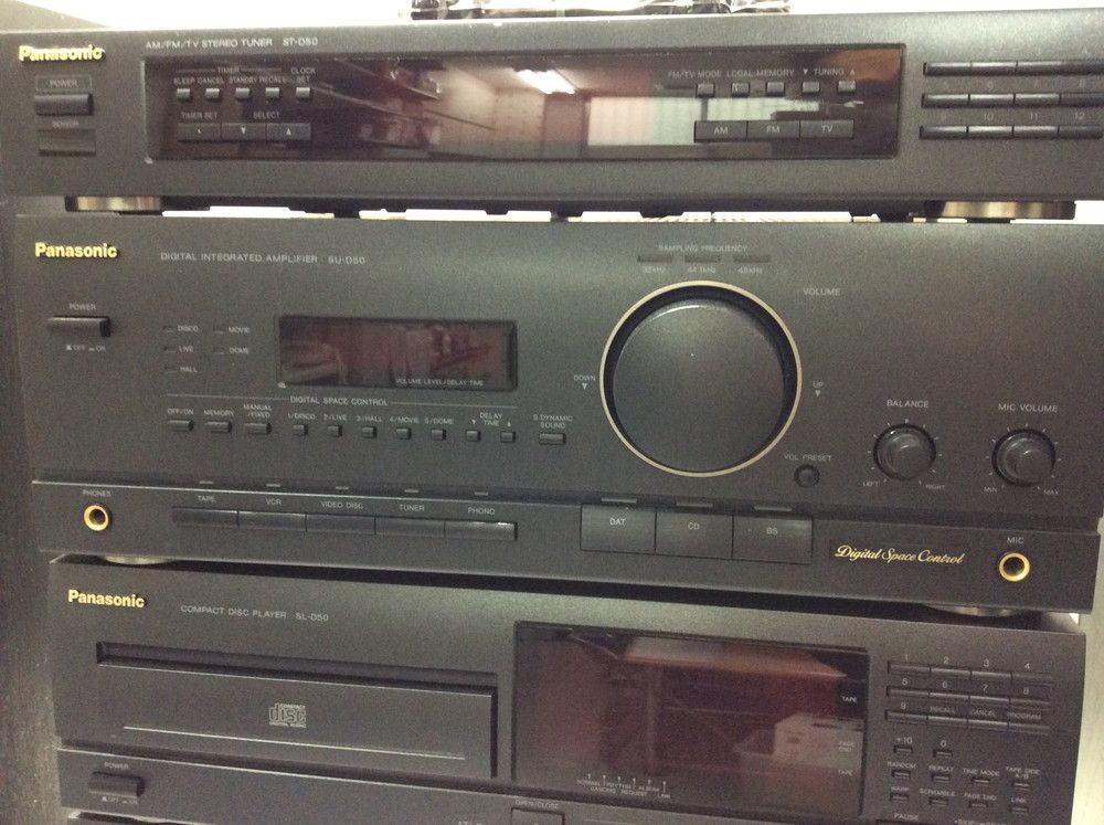 Panasonic システムコンポ ST-D50 SU-D50 SL-D50 SH-D50 RS-D50 SB-D50 パナソニック 現状渡し ...