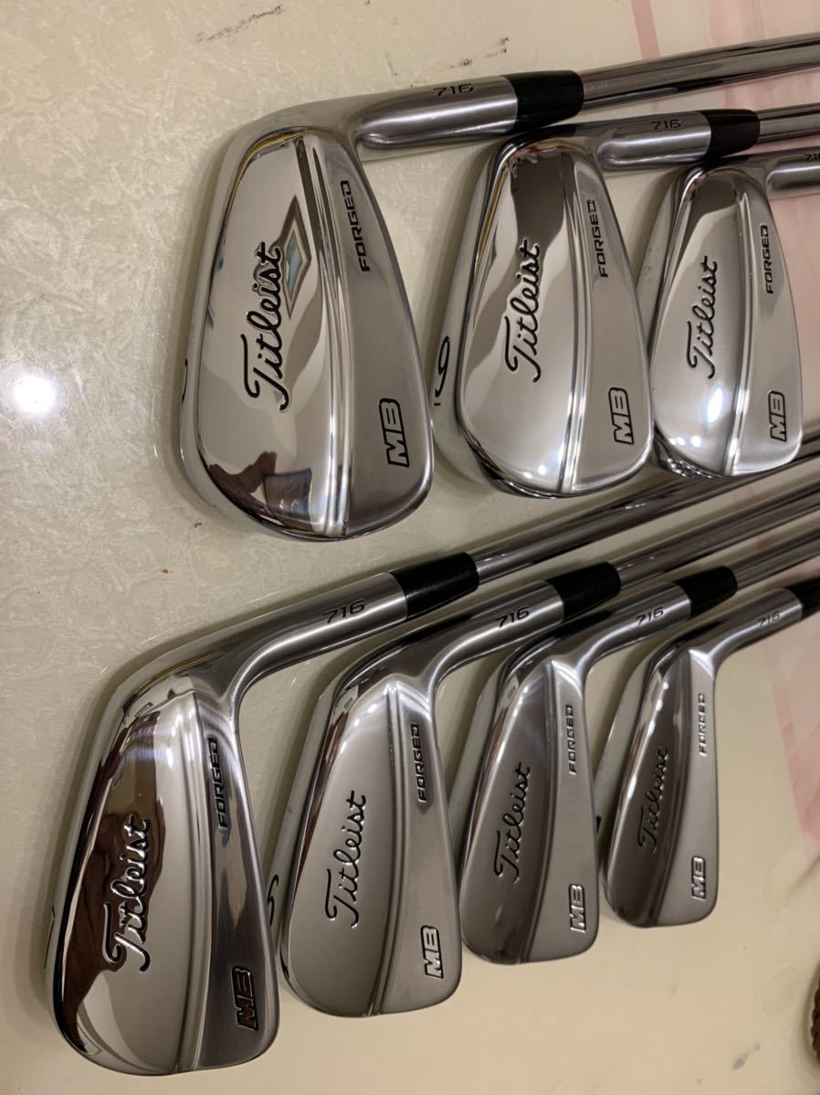 タイトリスト 716MB なDG-X100ツアーイシュー装着 程度良 4 9P 7本(タイトリスト)｜売買されたオークション情報、yahooの ...