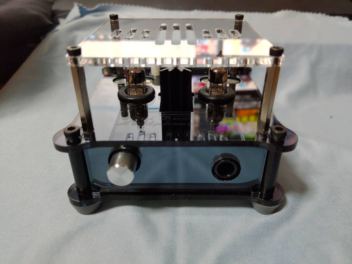 Mr NIXIE ミスターニキシー Mini Dual Tube Headphone Amp 真空管ヘッドフォンアンプ(ヘッドフォンアンプ ...