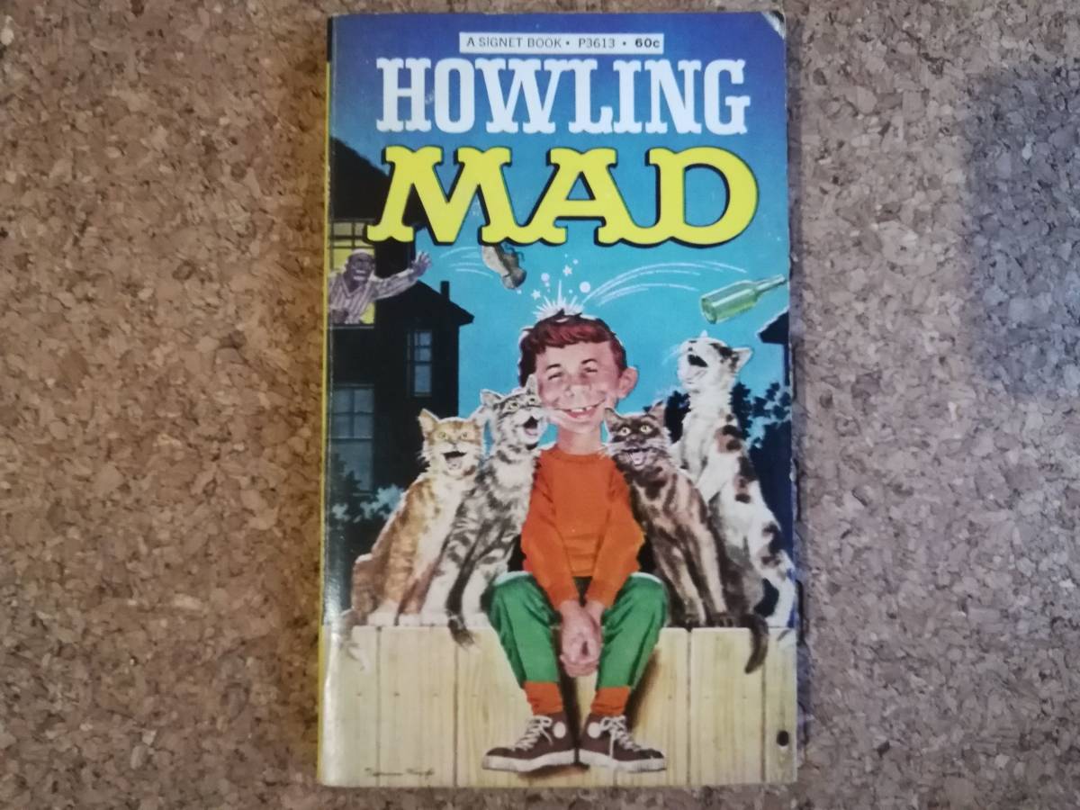 卯 洋書 ビンテージ マッドマガジン MAD magazine ペーパーバック HOWLING MAD 1967年 風刺/パロディ ...