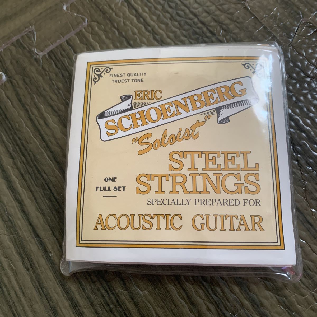管理 C ERIC SCHOENBERG STEEL STRHNGS SOLOIST SPECIALLY PREPARED FOR ACOUSTIC GUITAR 6SET(その他)｜売買され ...
