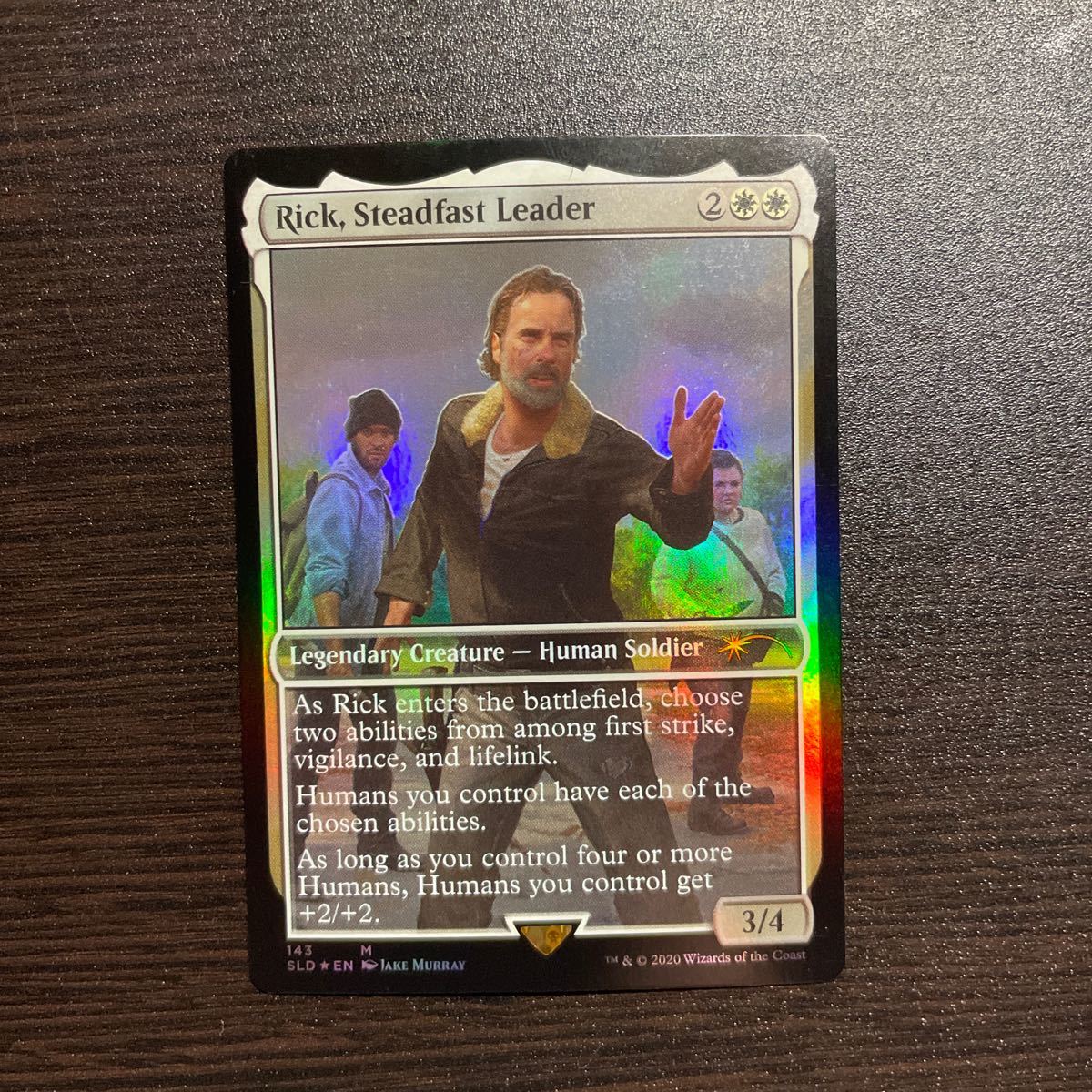 MTG foil 英語版 Rick Steadfast Leader Secret Lair The Walking Dead ウォーキング ...