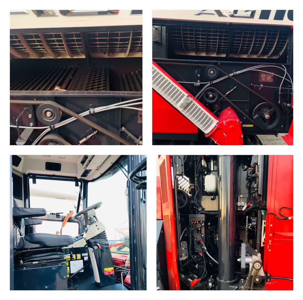 ヤンマーコンバインAG1100 エアコンキャビン付き 660時間 110馬力(車体)｜売買されたオークション情報、yahooの商品情報を ...