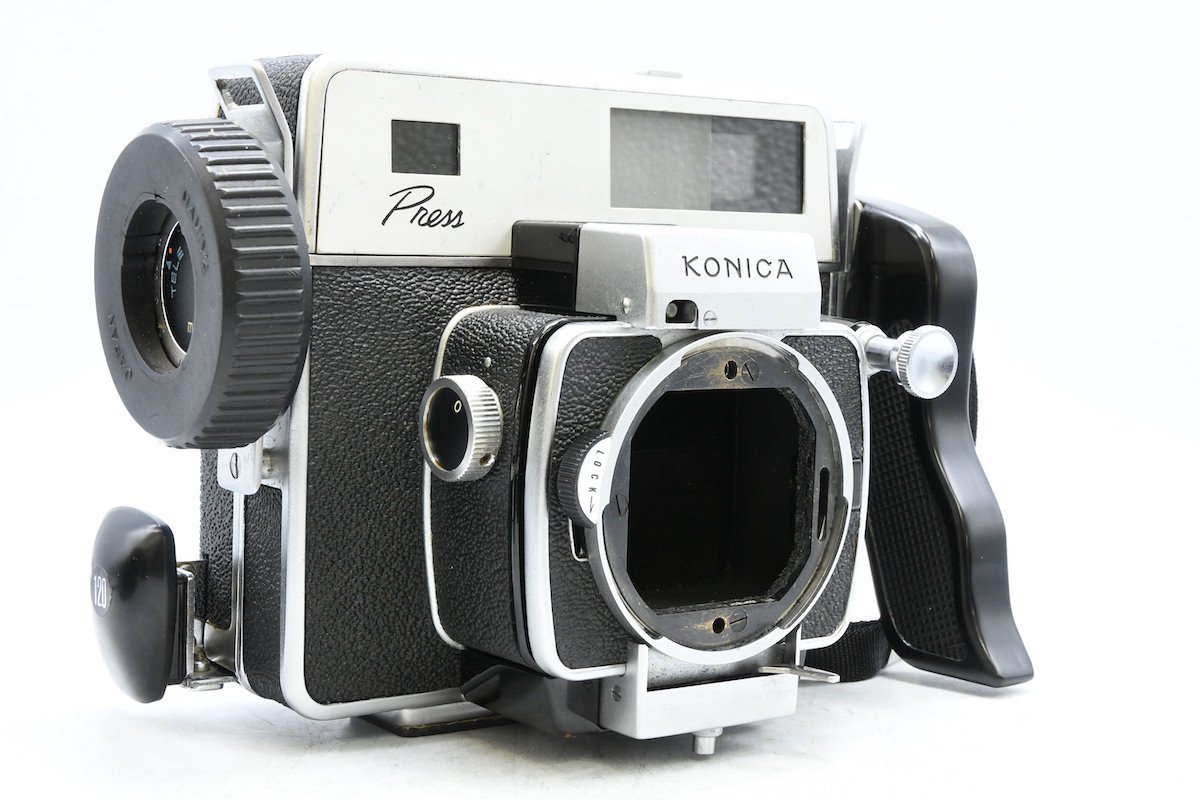 Konica コニカ KONICA Press + KONI-OMEGA HEXANON 90mm F3.5 + KONI-OMEGA ...