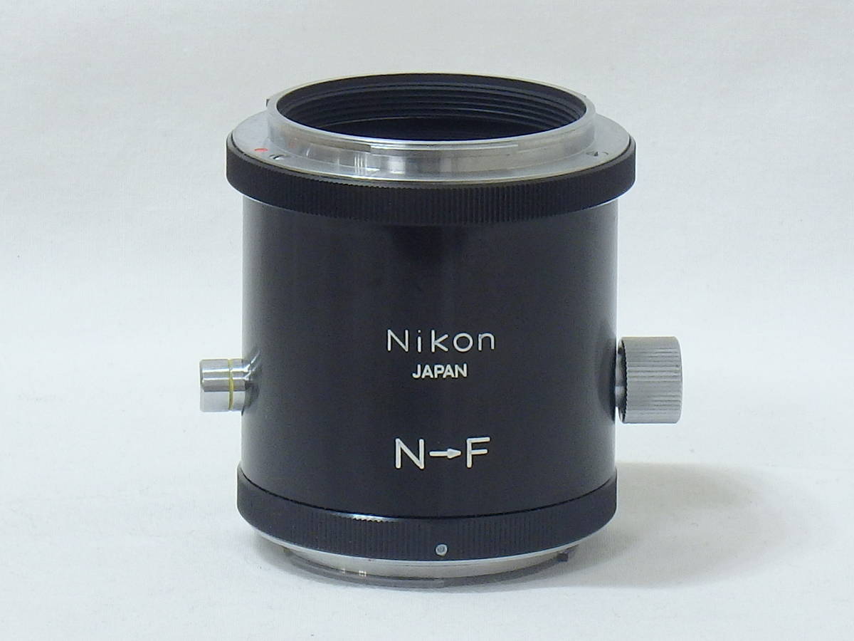 Nikon N-F Ring for S Mount C Mount Lenses → F mount Camera & Bellows ...