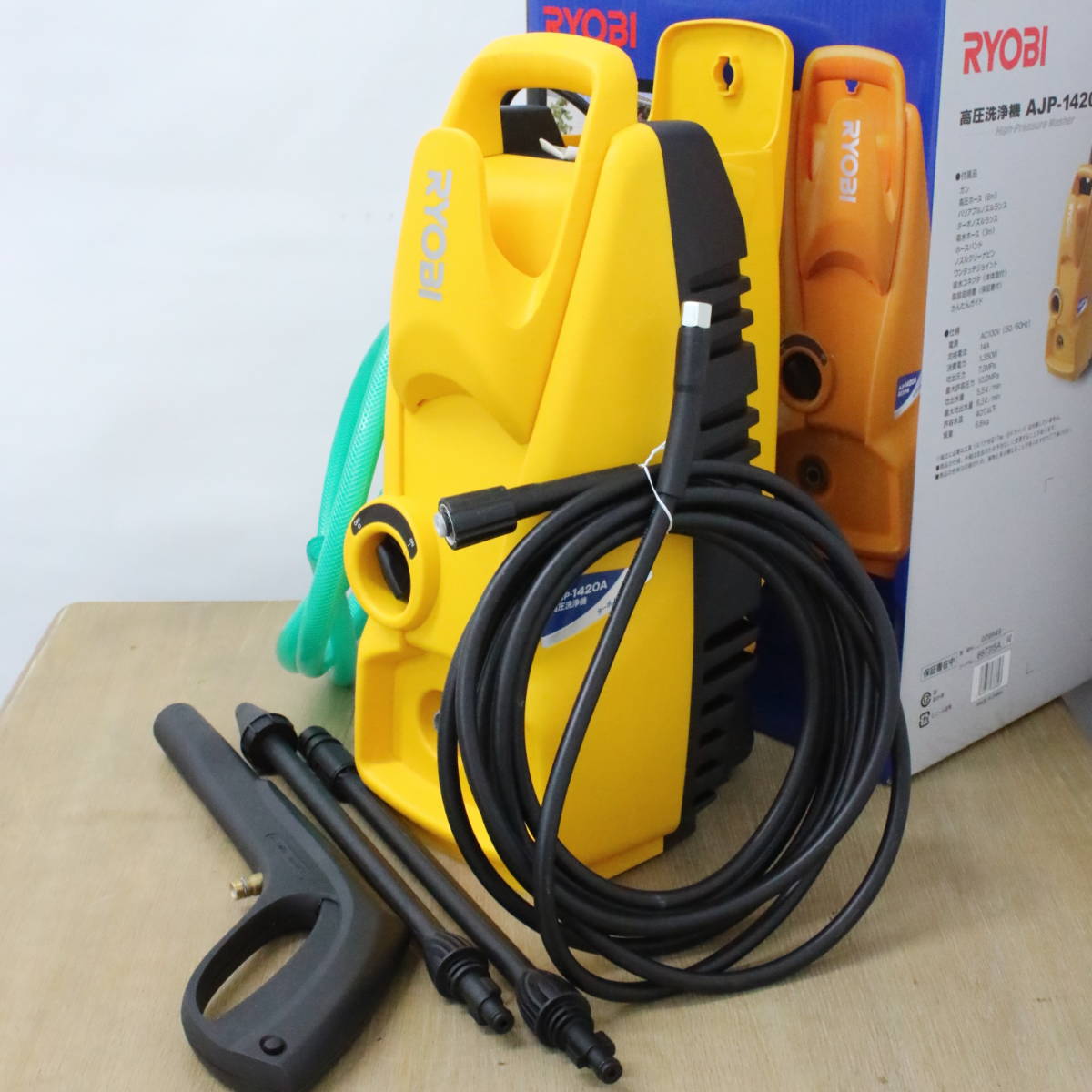 あ=B1675 RYOBI リョービ 高圧洗浄機 AJP-1420A(高圧洗浄機)｜売買されたオークション情報、yahooの商品情報を ...
